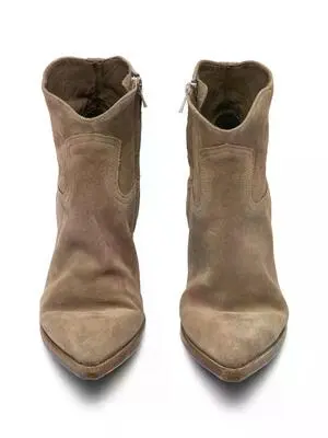 Officine Creative Wanda Suede Boots - Neutrals
