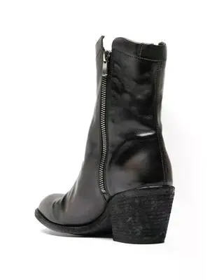 Officine Creative Sydney Zip Up Ankle Boots