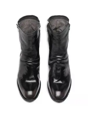 Officine Creative Sydney Zip Up Ankle Boots