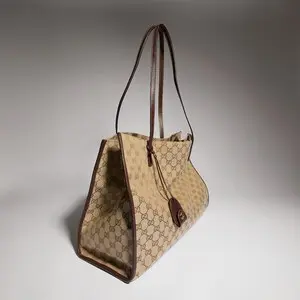 Gucci Londra Large Tote Bag Gg Canvas