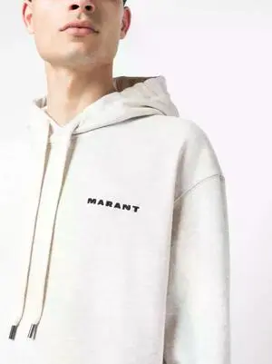 MARANT Logo-embroidered Hoodie