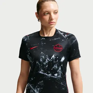 Nike Canada Stadium Away Dri-fit Soccer Jersey - Black