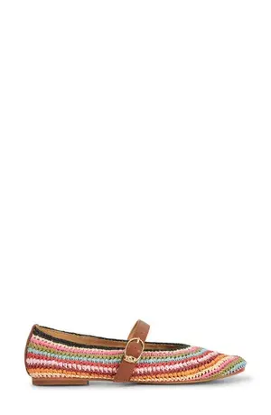 Dune London Haloha Mary Jane Flat - Pink Multi