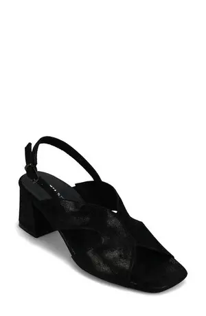 Vaneli Daffy Slingback Sandal - Black
