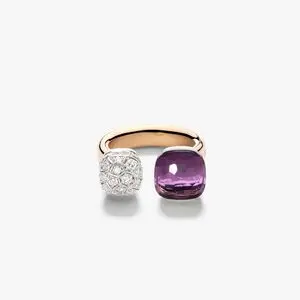 Pomellato Nudo Toi Et Moi Ring - Purple