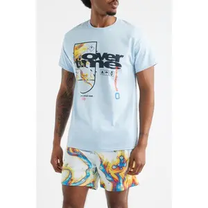 OVERTIME Splash Cotton Graphic T-shirt