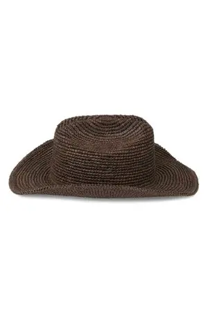 Lack Of Color Raffia Cowboy Hat - Coco