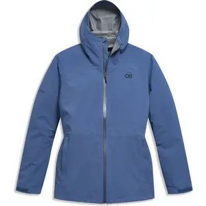 OUTDOOR RESEARCH Stratoburst Stretch Rain Hooded Jacket - Skyline