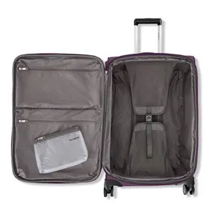 SAMSONITE Element Softside 21" Carry-on Spinner Luggage - Purple