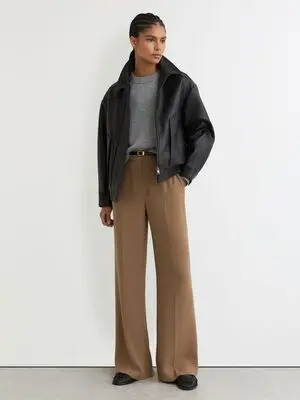 REISS Margeaux Wide-leg Tailored Trousers