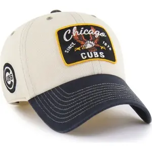'47 Black Chicago Cubs Keepsake Collection Clean Up Adjustable Hat - Natural