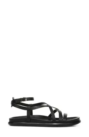 Naturalizer Fame Ankle Strap Sandals - Black