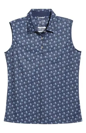 SWANNIES Bethany Sleeveless Golf Polo