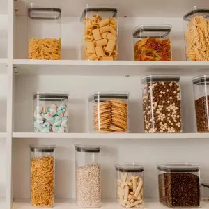 OU Airtight Stackable Food Storage Container With Leak Proof Lid