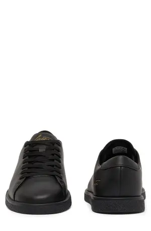 Lacoste Linecourt Low Top Sneaker - Black/black