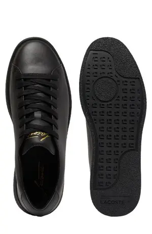 Lacoste Linecourt Low Top Sneaker - Black/black