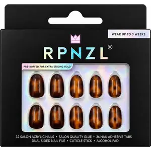 RPNZL Press On Nail Kit - Tortoise
