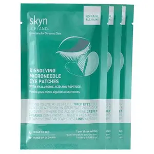 SKYN ICELAND Dissolving Microneedle Eye Patches 3-pack - Regular