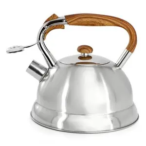 MR. COFFEE Woodmont 2 Quart Stovetop Whistling Tea Kettle