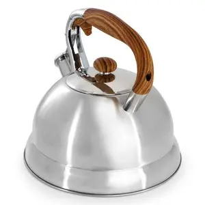 MR. COFFEE Woodmont 2 Quart Stovetop Whistling Tea Kettle