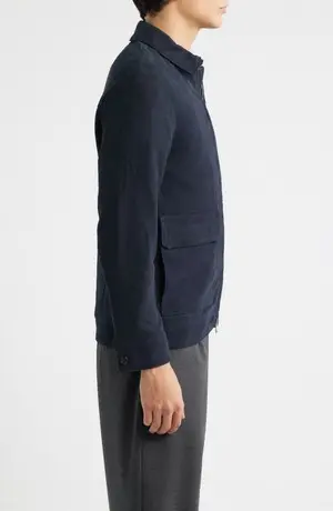 AURELIEN Suede Zip Jacket