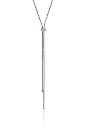 JOHN HARDY John Hardy Icon Stud Lariat Diamond Necklace