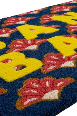 ZSA ZSA ZSU Kerala Bang Bang Coir Doormat 18" X 30