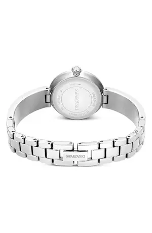 SWAROVSKI Matrix Faux Pearl Bracelet Watch - Silver