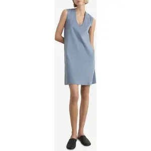 Mango Cotton Nightgown - Blue