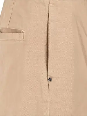 WHITE SAND Belted Shorts - Beige