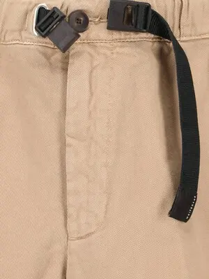 WHITE SAND Belted Shorts - Beige