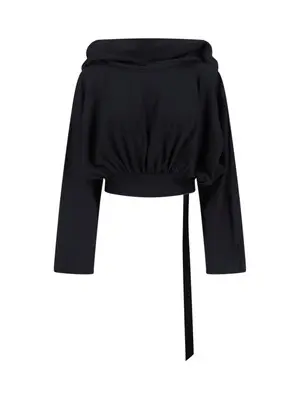 Rick Owens College Gimp Hoodie - Black