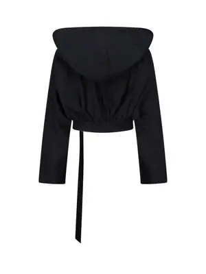 Rick Owens College Gimp Hoodie - Black
