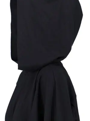 Rick Owens College Gimp Hoodie - Black