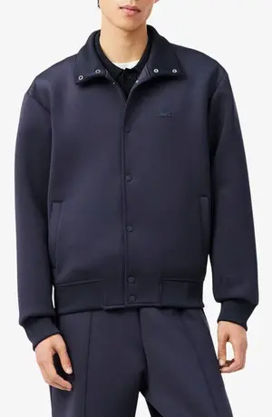 Lacoste Paris Knit Bomber Jacket