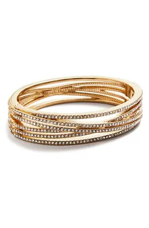 Baublebar Iman Layered Bangle Bracelet - Clear