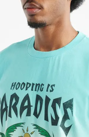 OVERTIME Daybreak Dip Dye Cotton Graphic T-shirt
