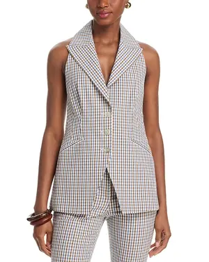 Veronica Beard Costa Vest - Acorn Multi
