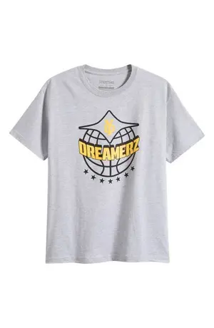 OVERTIME City Dreamerz Globe Cotton Graphic T-shirt