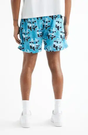 OVERTIME Badge Mesh Shorts