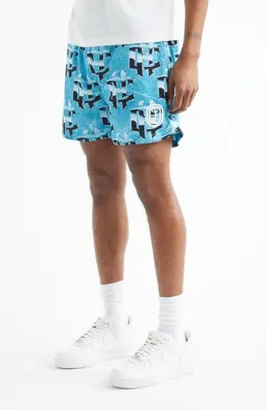 OVERTIME Badge Mesh Shorts
