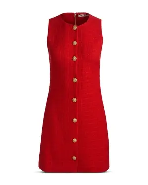 Alice + Olivia Cade Sleeveless Mini Dress