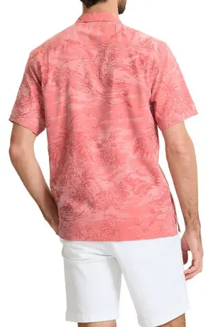 Tommy Bahama Coastal Ease Islandzone® Palms Print Camp Shirt