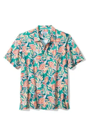 Tommy Bahama Bahama Coast Wild Vines Islandzone® Short Sleeve Button-up Shirt