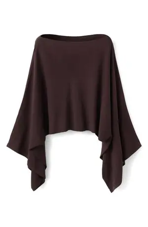 Mango Cape Sleeve Crop Top