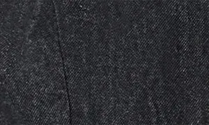 Mango Clemence Denim Bustier Top