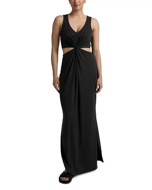 Beyond Yoga Twist Front Dress - Black