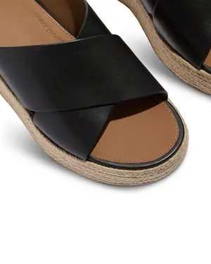 Fitflop Espadrille Platform Sandals - Black