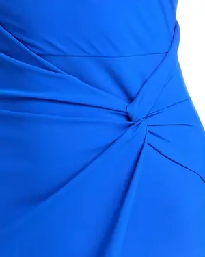 Chiara Boni La Petite Robe Asymmetrical Draped Knee-length Dress