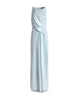 KATE BARTON Sequinned Maxi Dress